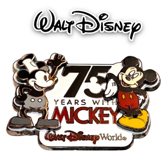 Disney | Other | Walt Disney World 75 Years Mickey Mouse Steamboat ...